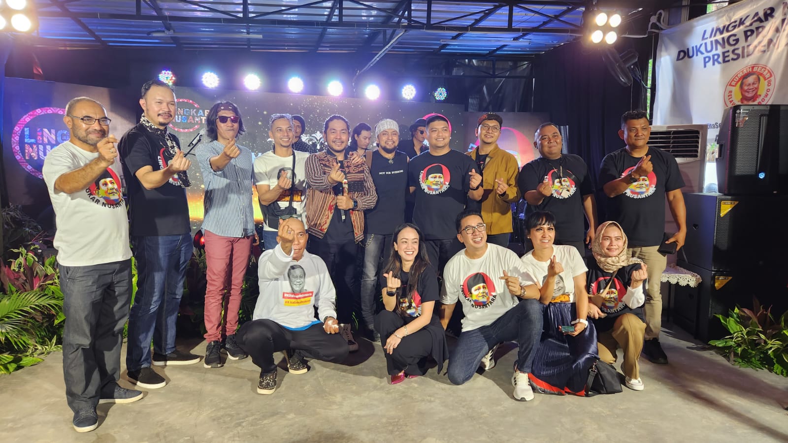 Resmi! Relawan Komunitas Lingkar Nusantara Deklarasikan Prabowo Presiden 2024 - MZK News