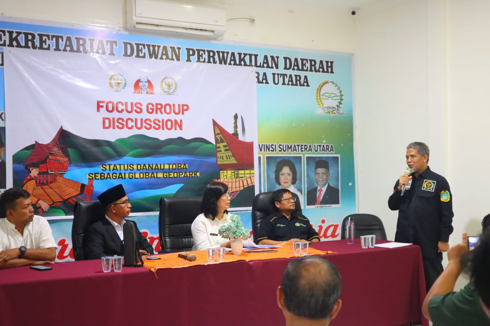 Senator Muhammad Nuh Gelar FGD Tentang Status Danau Toba Sebagai Global ...