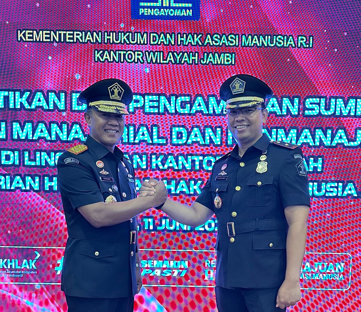 Kepala Kantor Imigrasi Kelas II Non TPI Kerinci Resmi Dilantik - MZK News