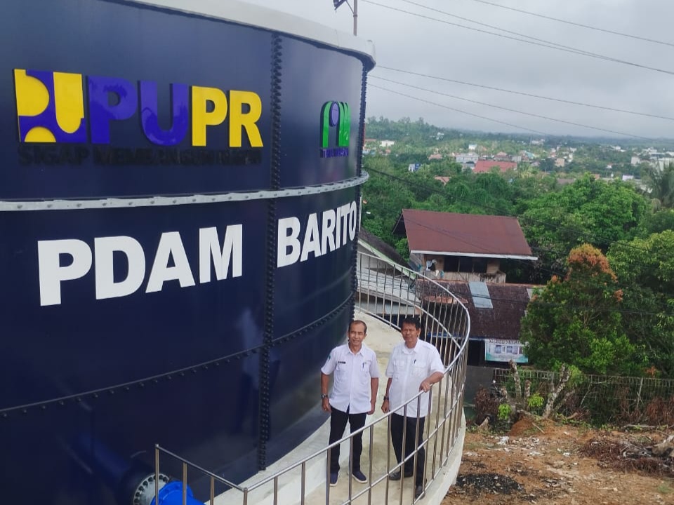 Direktur PDAM Muara Teweh: Reservoir Kapasitas 500 M3 Resmi Operasi ...