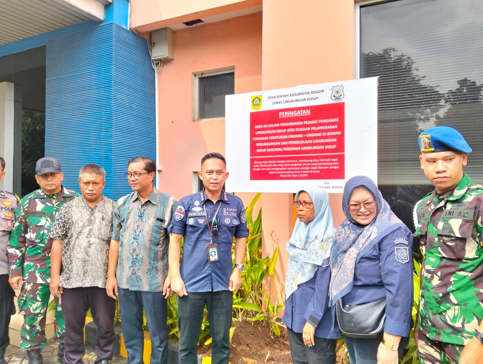 Dinas Lingkungan Hidup Kabupaten Bogor Lakukan Sidak ke PT Dinito - MZK News